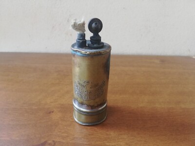 VTG OLD RARE WW2 WWII USA COLGATE & Co BRASS TRENCH ART CIGARETTE ...