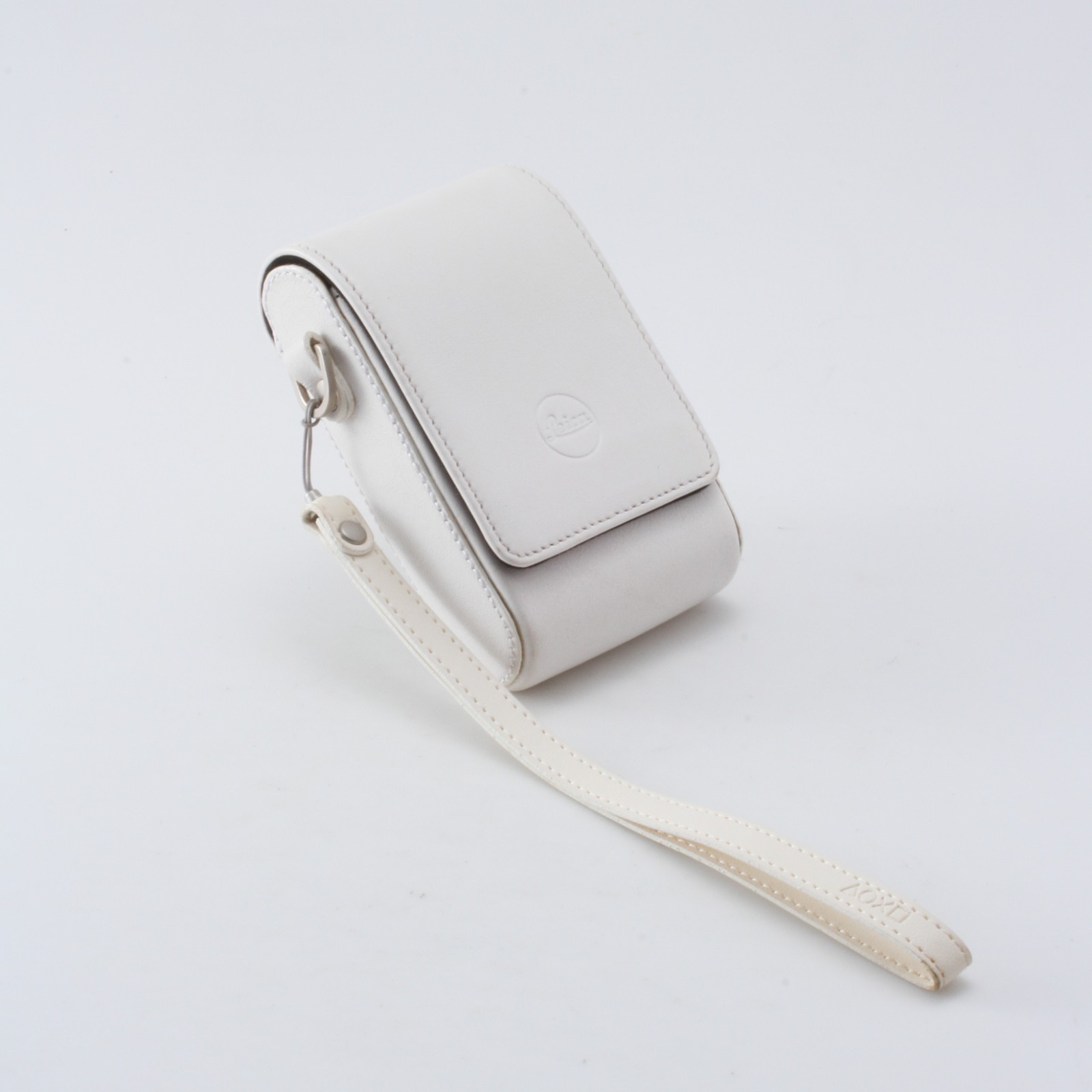 【NEAR MINT】Leica genuine camera white Leather Case for C-LUX 2 Shoulder ...