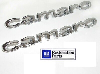1967 Camaro " Camaro " Fender Emblem (2 Fender Set) *PAIR* Brand New | eBay
