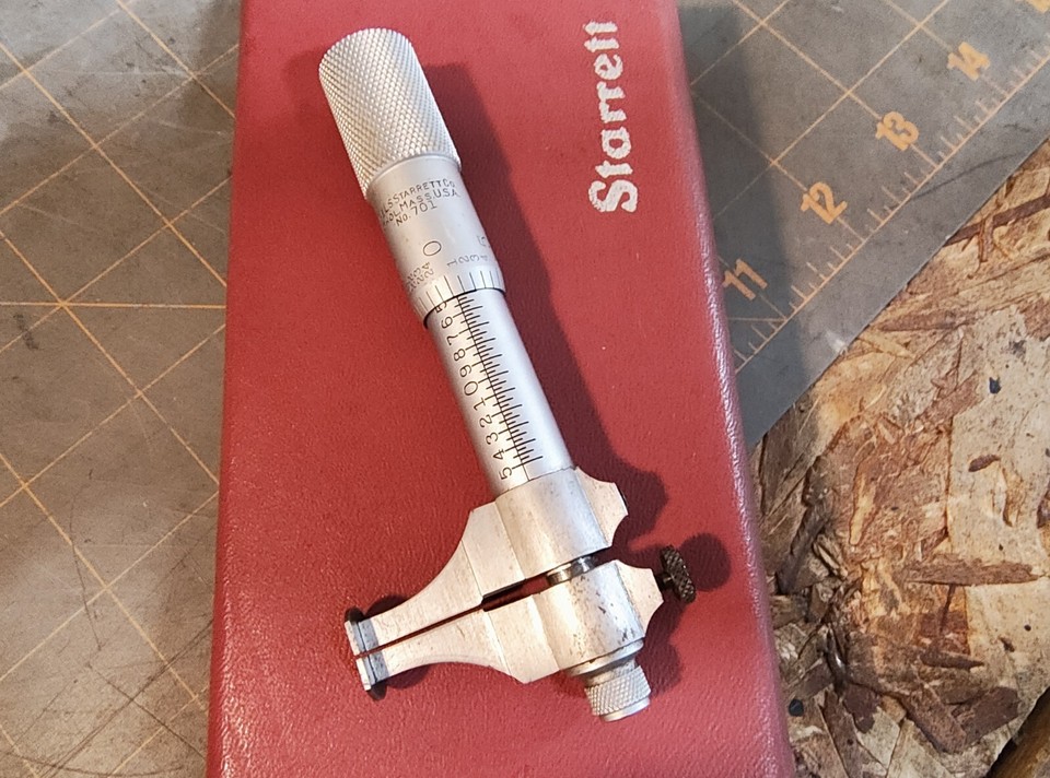 Machinist Tools Starrett No. 701 Groove Micrometer | eBay