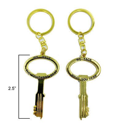 GG-021 Gold Prison Jail Key bottle opener keychain challenge coin ...