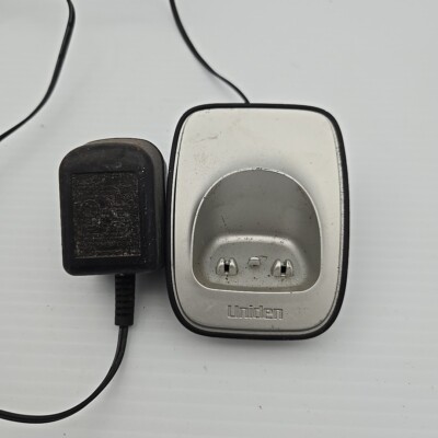 Uniden DCX16 Gray Charging Base for D1680 Cordless Phone with Power ...