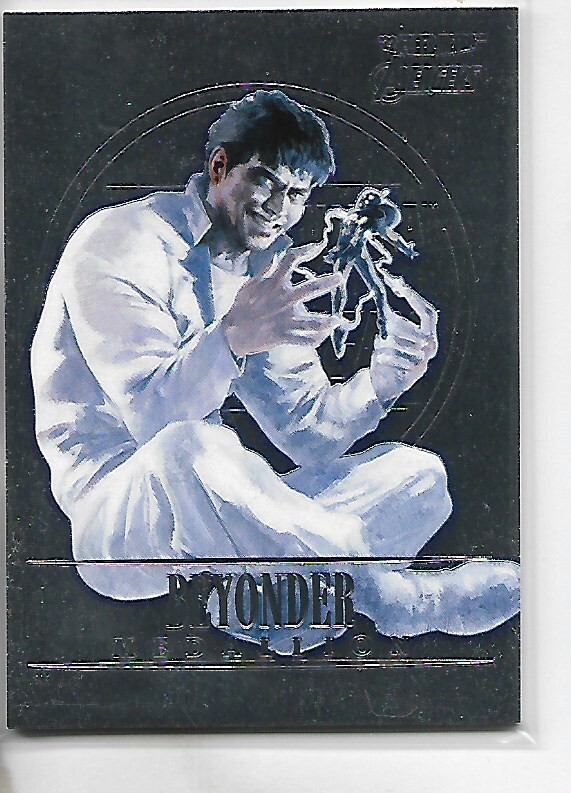 2022 Marvel Fleer Ultra Avengers Beyonder Medallion Insert Card | eBay