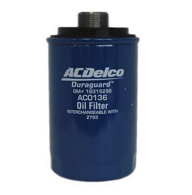 Oil Filter AC0136 AcDelco For Volkswagen Golf MK 6 1K 4D Hatchback, Gti ...
