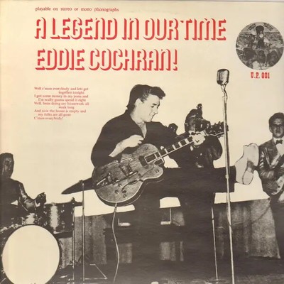 Eddie Cochran A Legend In Our Time NEAR MINT Union Pacific Vinyl LP | eBay