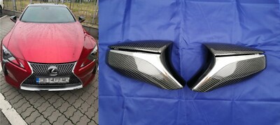LEXUS LC 500 Replacement Carbon Fiber Mirror Covers RHD | eBay