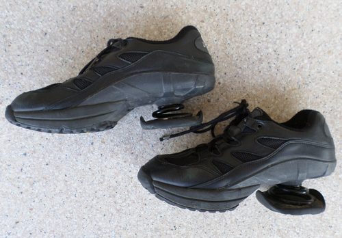 Z-Coil Freedom Black Spring Pain Relief Comfort Walking Shoes. Men's 9 ...