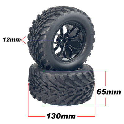 VRX 4 PCS 130MM RC Tyres For 1 10 Scale Four Wheel RC Cars Big Wheel ...