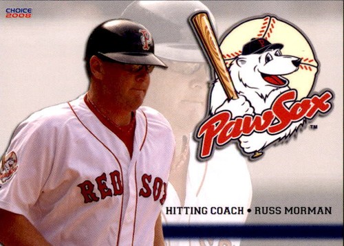 2008 Pawtucket Red Sox Choice 30 Russ Morman Independence Missouri ...