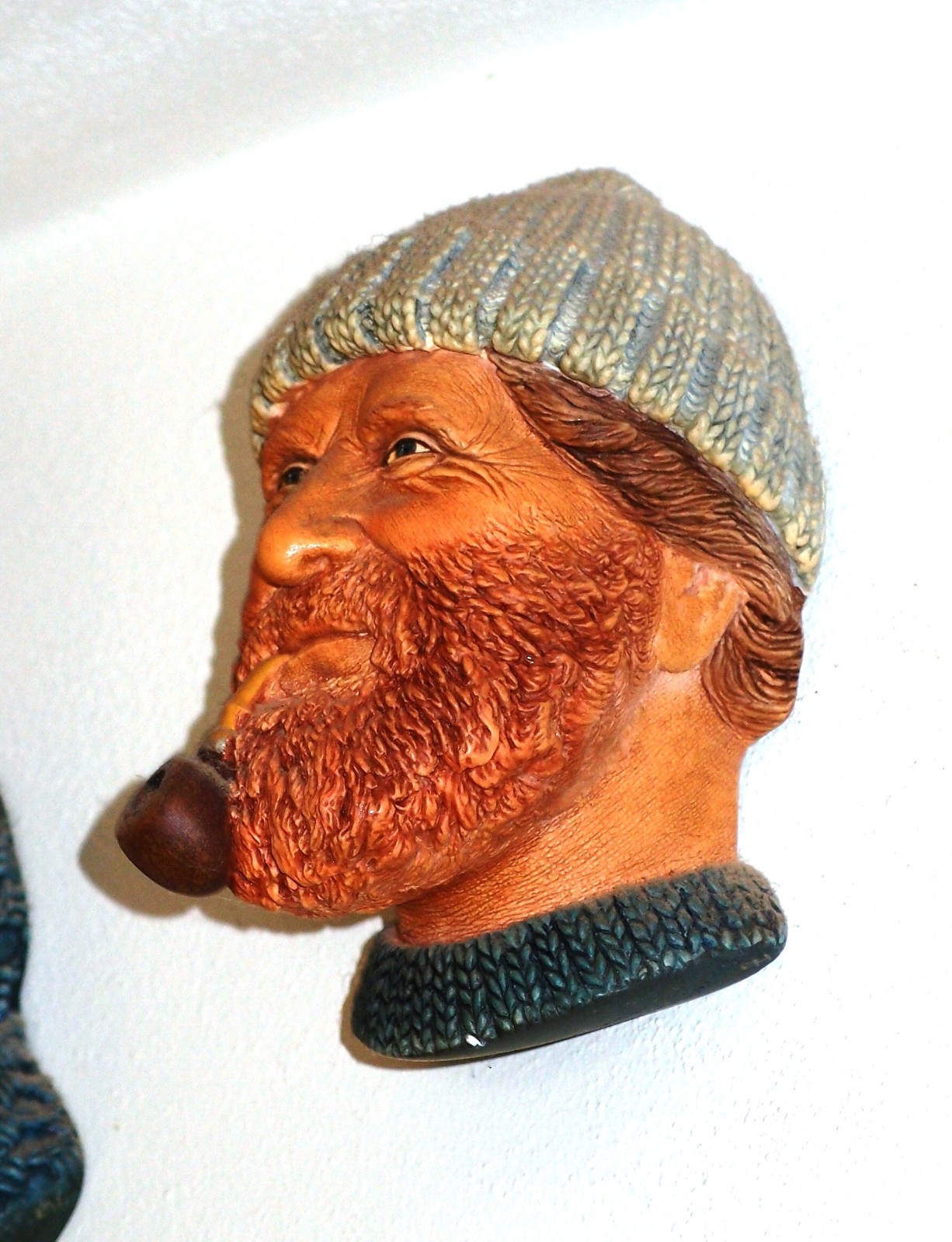 BOSSONS FISHERMAN ENGLAND 1990 not Legend wall mask sculpture | eBay