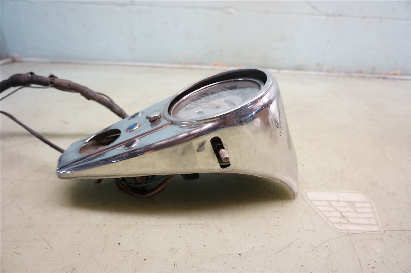 1964 Harley EL FL FLH Panhead Knucklehead Duoglide Duo OEM Dash ...