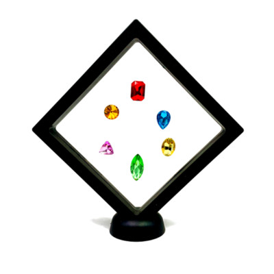 The Avengers Iron Man Thanos Infinity Stones PVC Gem Movie Cosplay Prop ...