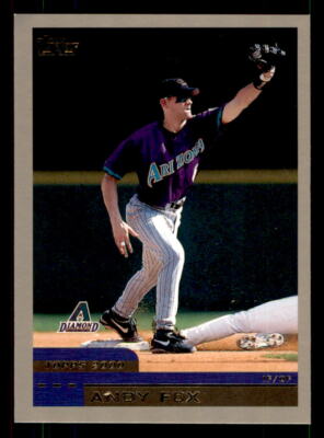 2000 Topps #263 Andy Fox Arizona Diamondbacks | eBay