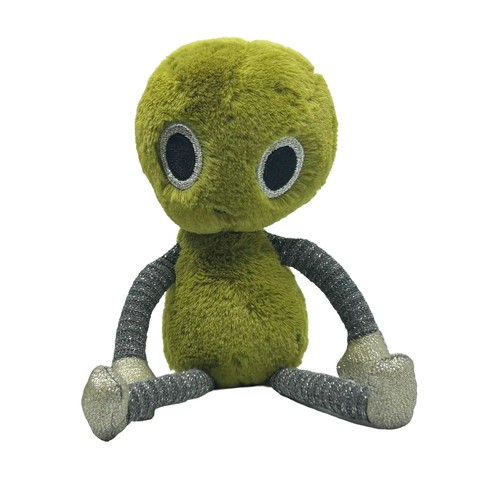 JellyCat London I Am Small Zalien 9” Plush Green Alien Stuffed Animal ...