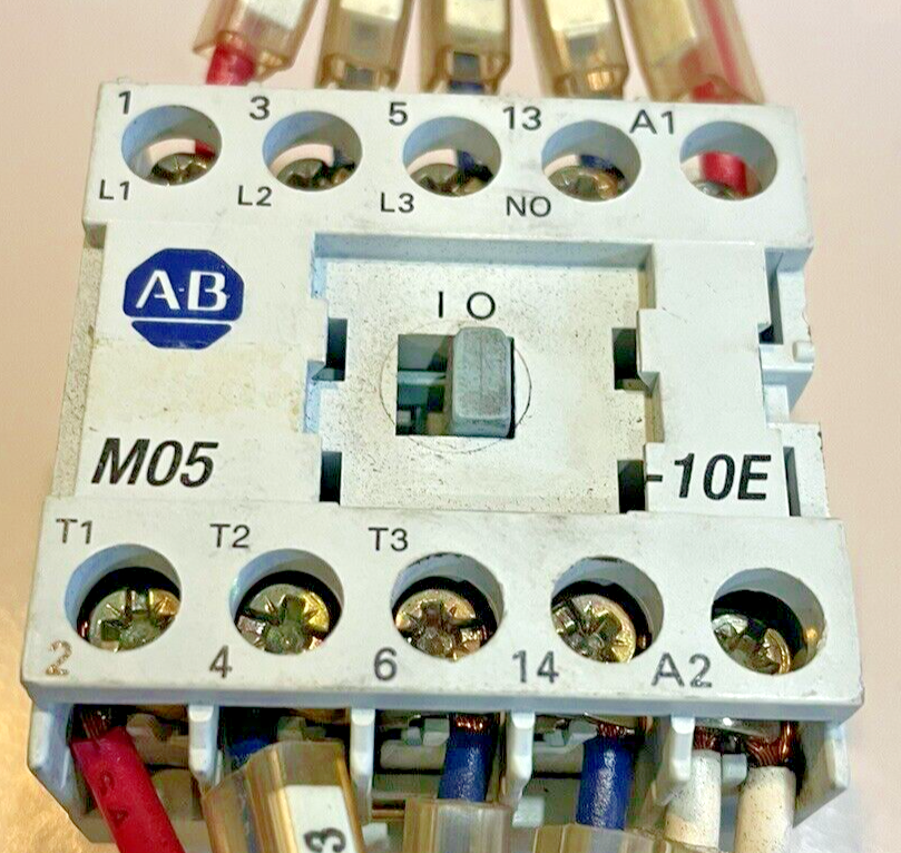 ALLEN BRADLEY 100-MO5N*3 SER A CONTACTOR AUX - AB M05 10 E | eBay