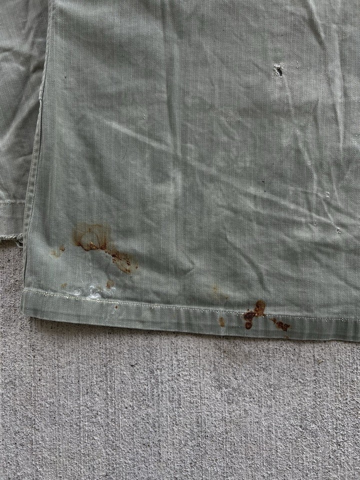 Vintage 1940s WW2 P44 Hbt USMC Herringbone Twill Utility Jacket US ...