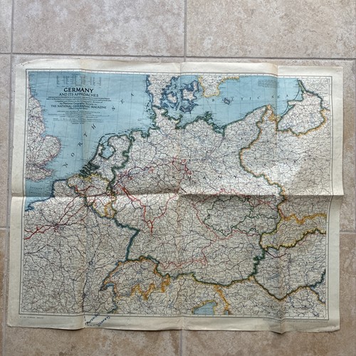 WW2 Map Owner Of All Pics,One Of His Maps Outlined From D-Day All ...