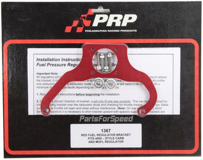 PRP 1367 Fuel Pressure Regulator Bracket MagnaFuel / Dominator Made in ...