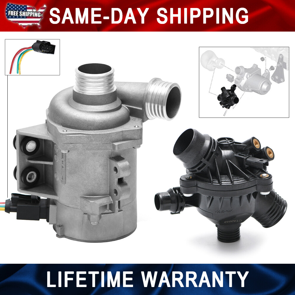 Coolant Water Pump Thermostat For BMW 128i 325i 328i 330i 525i 528i ...