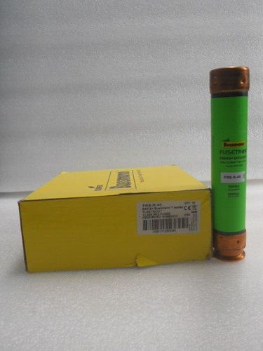 New Lot Bussmann FRS R 40 Amp Fuses Energy Efficient Class RK5 600 ...