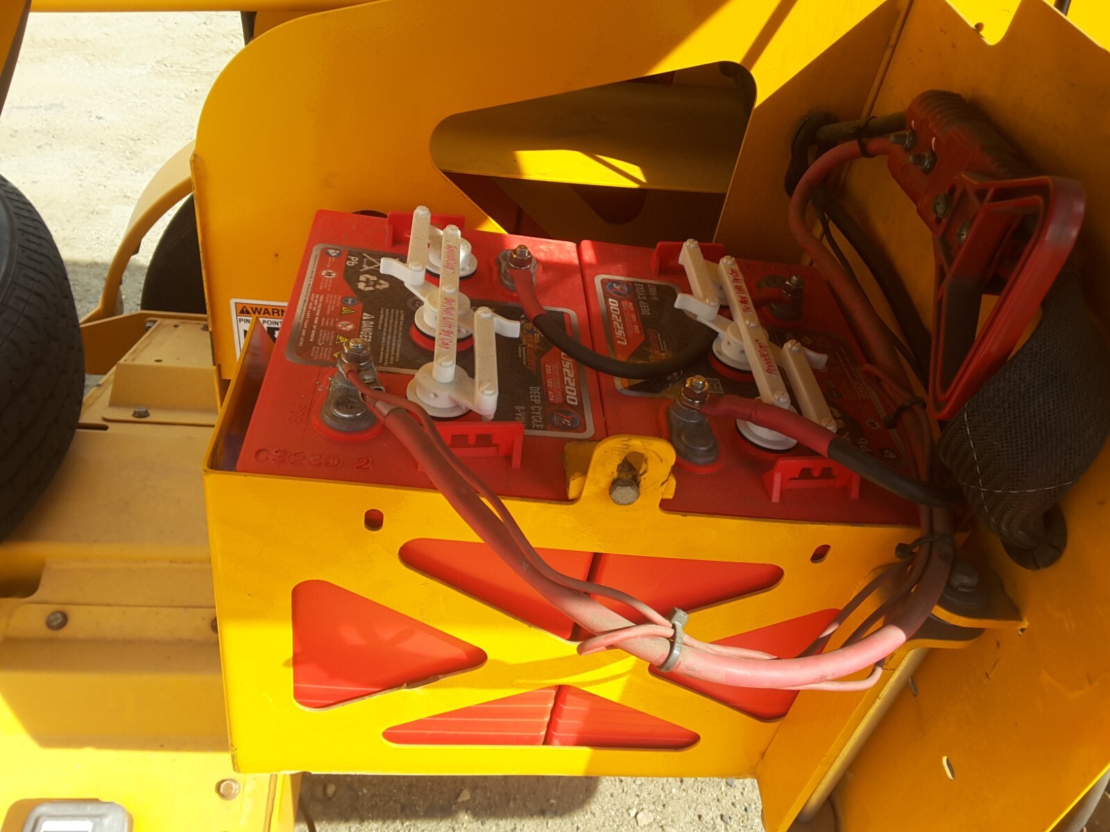 2017 Haulotte 5533A Towable Boom lift man lift Boomlift manlift Hours ...