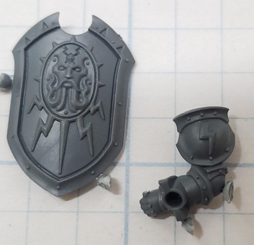Warhammer Stormcast Eternals Armory Bits Liberator Shield w Arm #AR10 ...