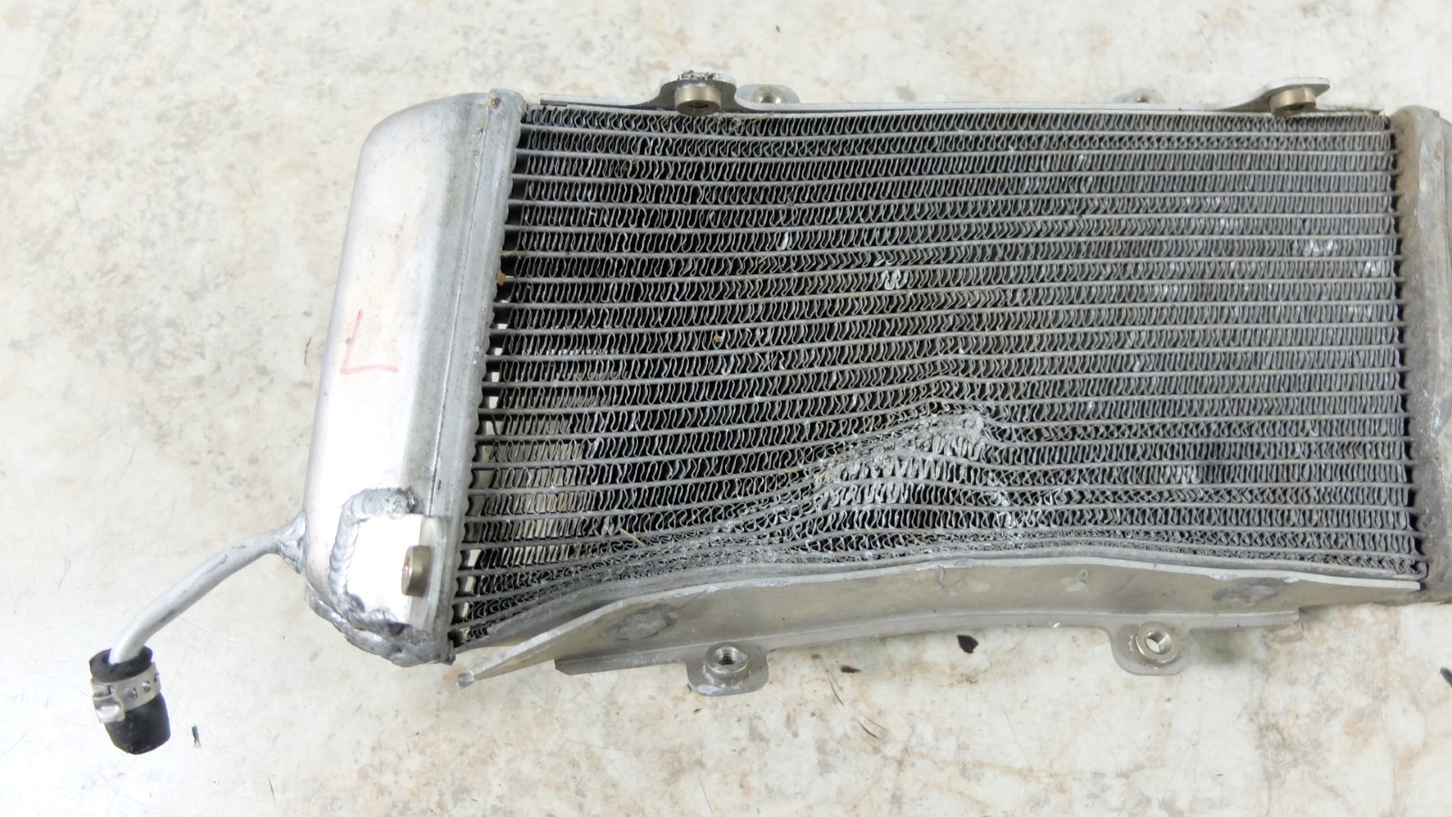 16 EBR 1190 RX 1190RX Erik Buell Racing left side radiator | eBay