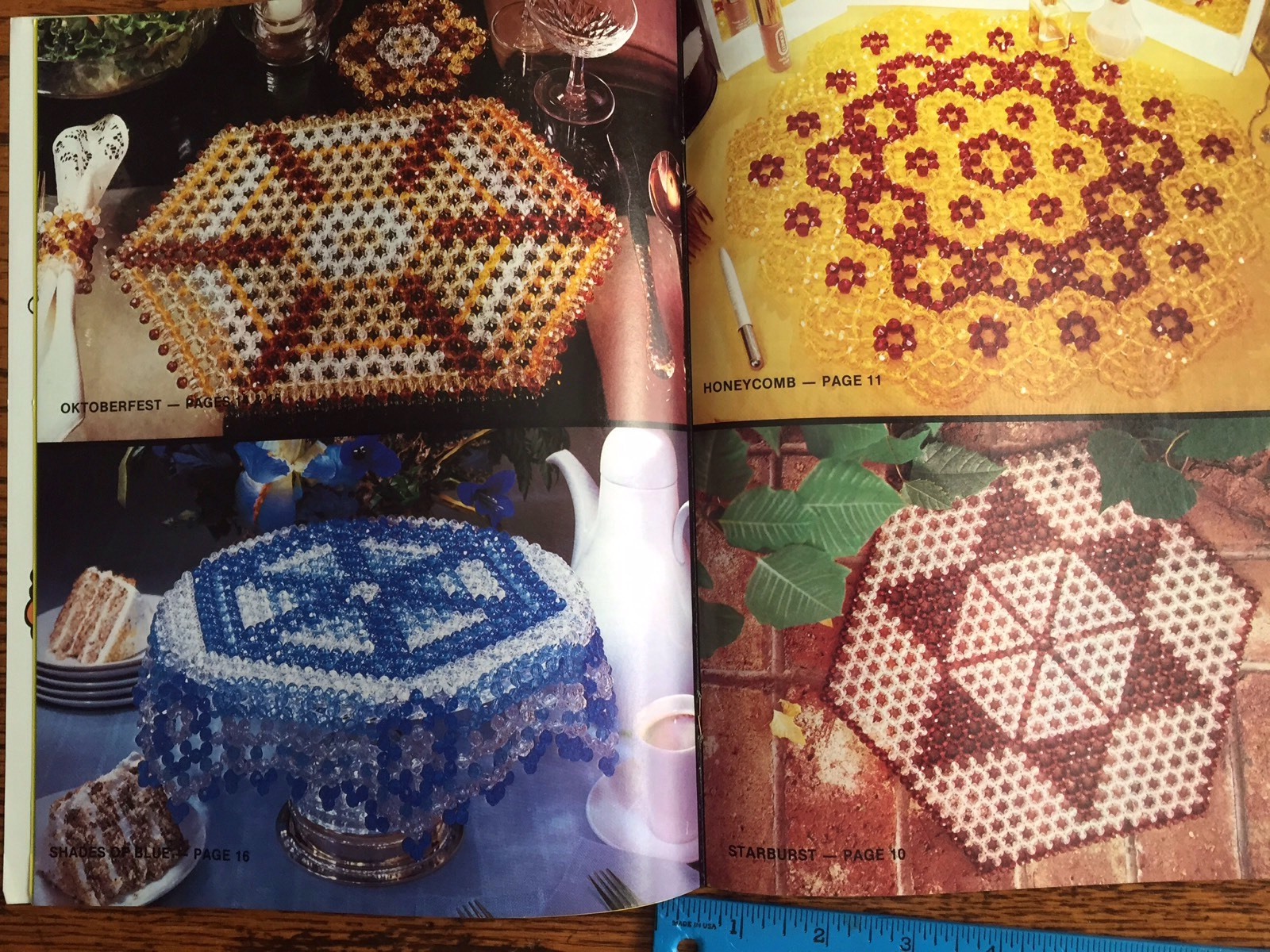 Vintage Beading Books 3 copies..from 70s..many Bead Projects..free ...