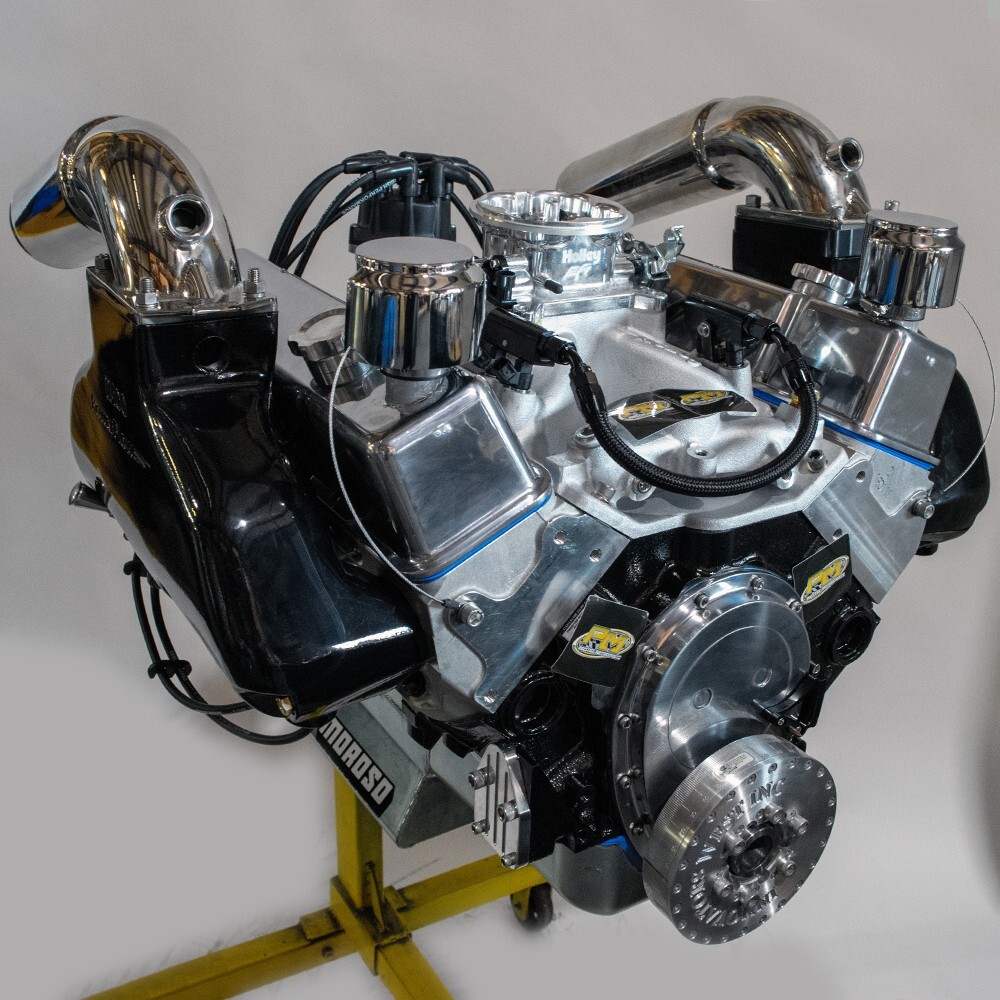 NEW 470HP 396ci Small Block Chevy Marine High Performance Crate Engine ...
