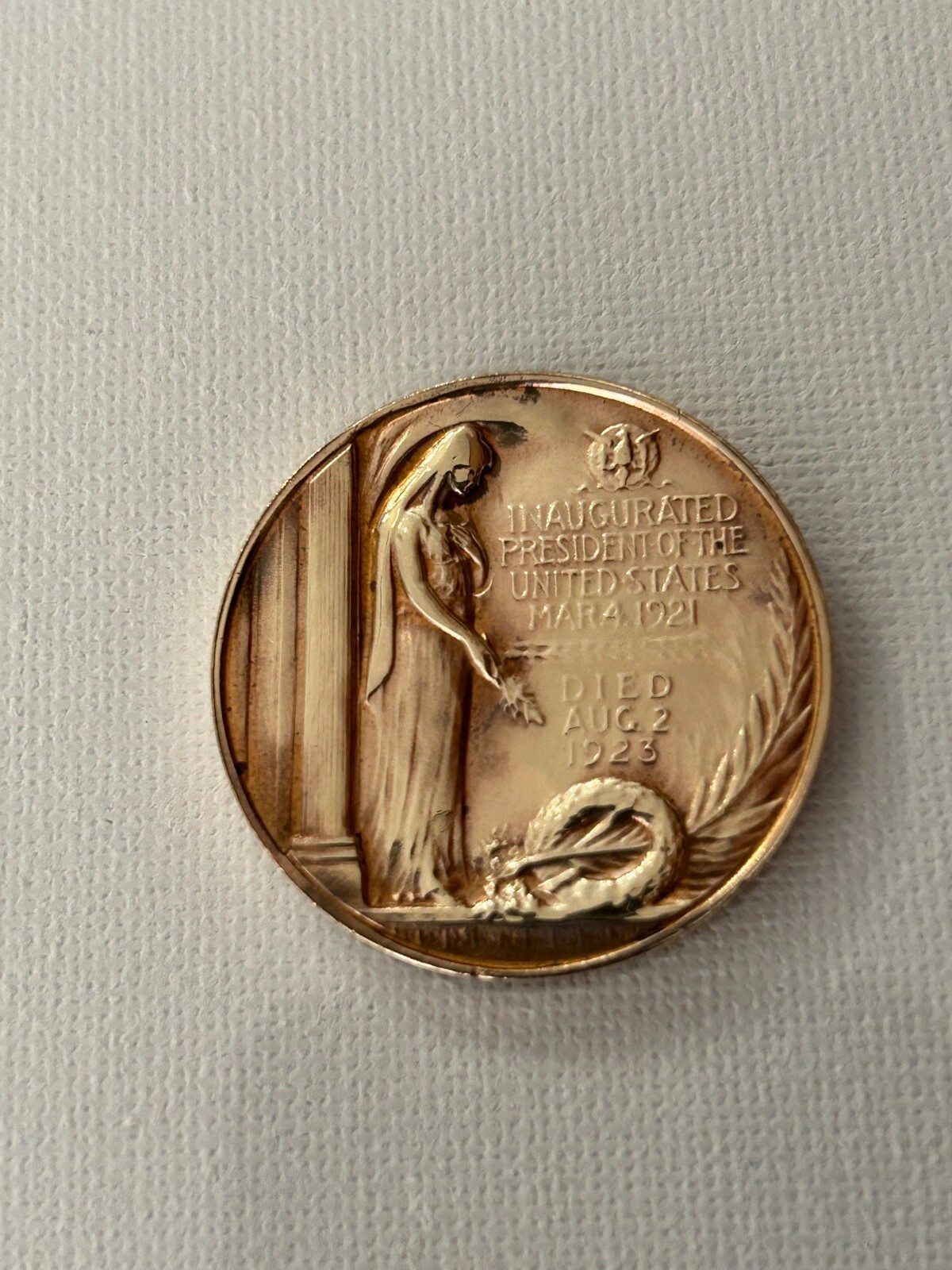 US WARREN G HARDING 1921-1923 29th President Medal 33.7mm 20g | eBay