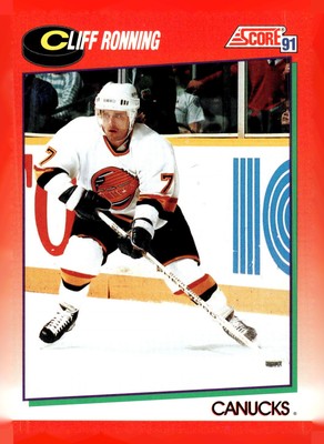 1991 Score Canadian Bilingual #212 Cliff Ronning Near mint or better | eBay