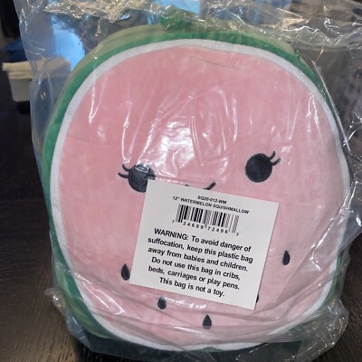 Wanda The Watermelon Squishmallow 12 Inch Plush Toy KellyToy NEW NWT | eBay