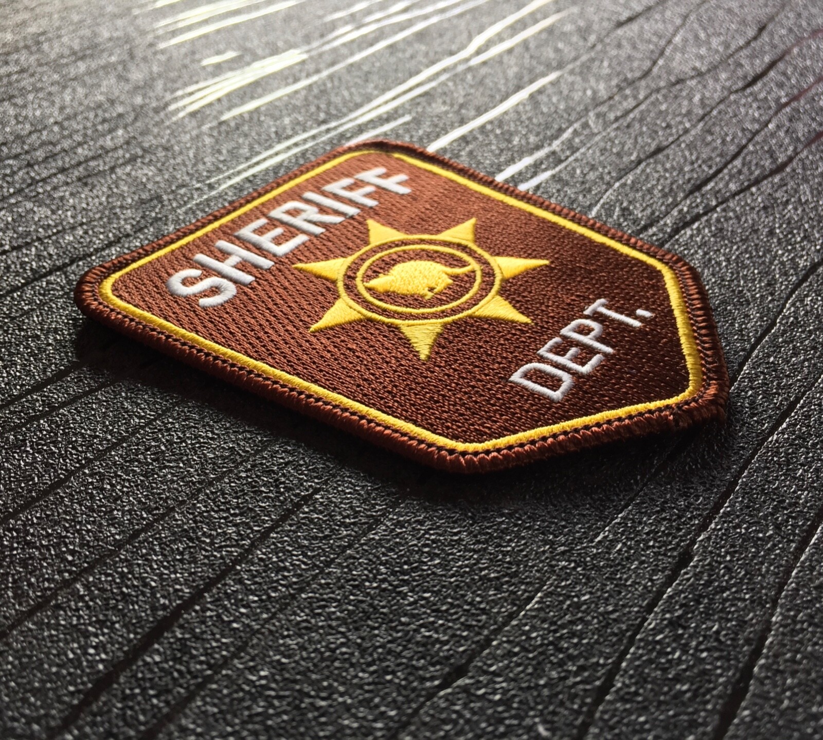 Arklay County Sheriff Raccoon City Iron on Patch. Size 100mm x 80mm ...