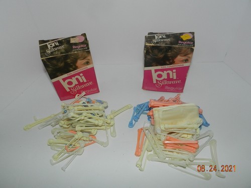 VTG 1970s 80s 2 Toni Silkwave Perm Box Only & Curler Rods Permanent ...