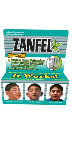 Zanfel Poison Ivy Oak & Sumac Wash Away Poison Ivy Full Sz 1fl New ...