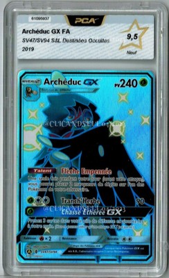 carte Pokémon PCA Archéduc GX FA SV47/SV94 S&L Destinées Occultes FR 9 ...