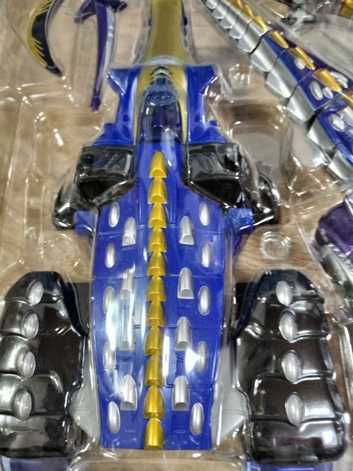 Power Rangers DX GAO HUNTER Blue Gaoranger Megazord Figure Toy BANDAI ...