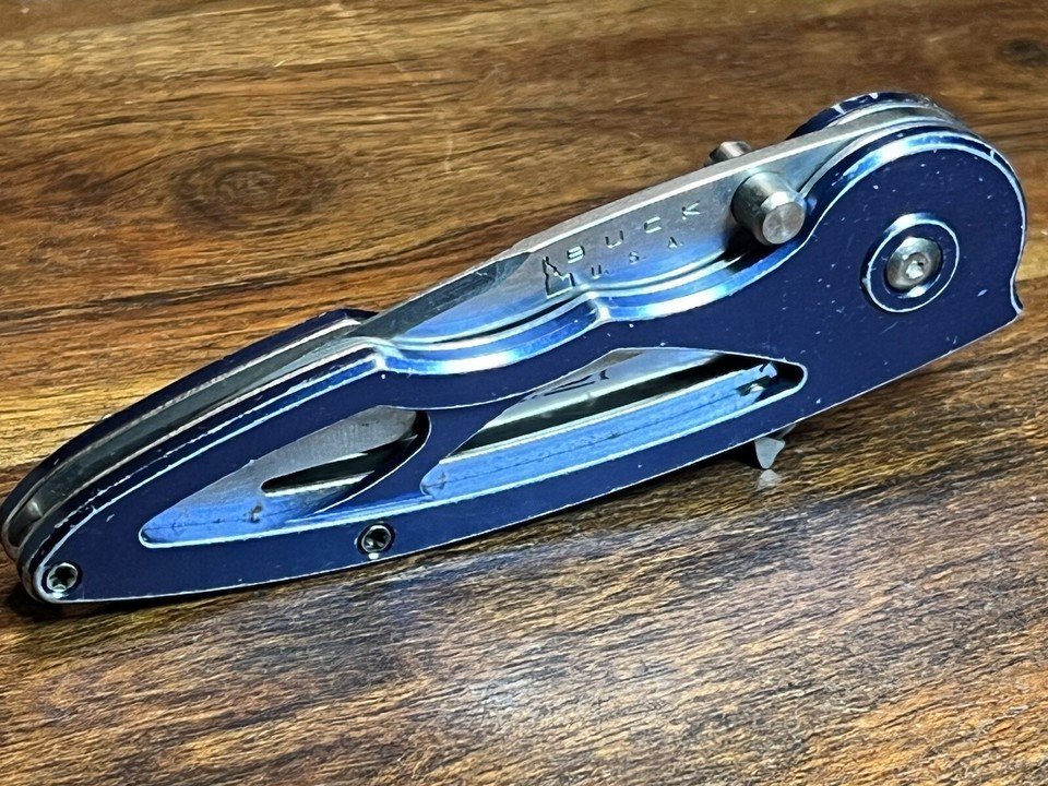 2005 USA Buck 290 Rush Knife First Production Year Chuck Buck Signature ...