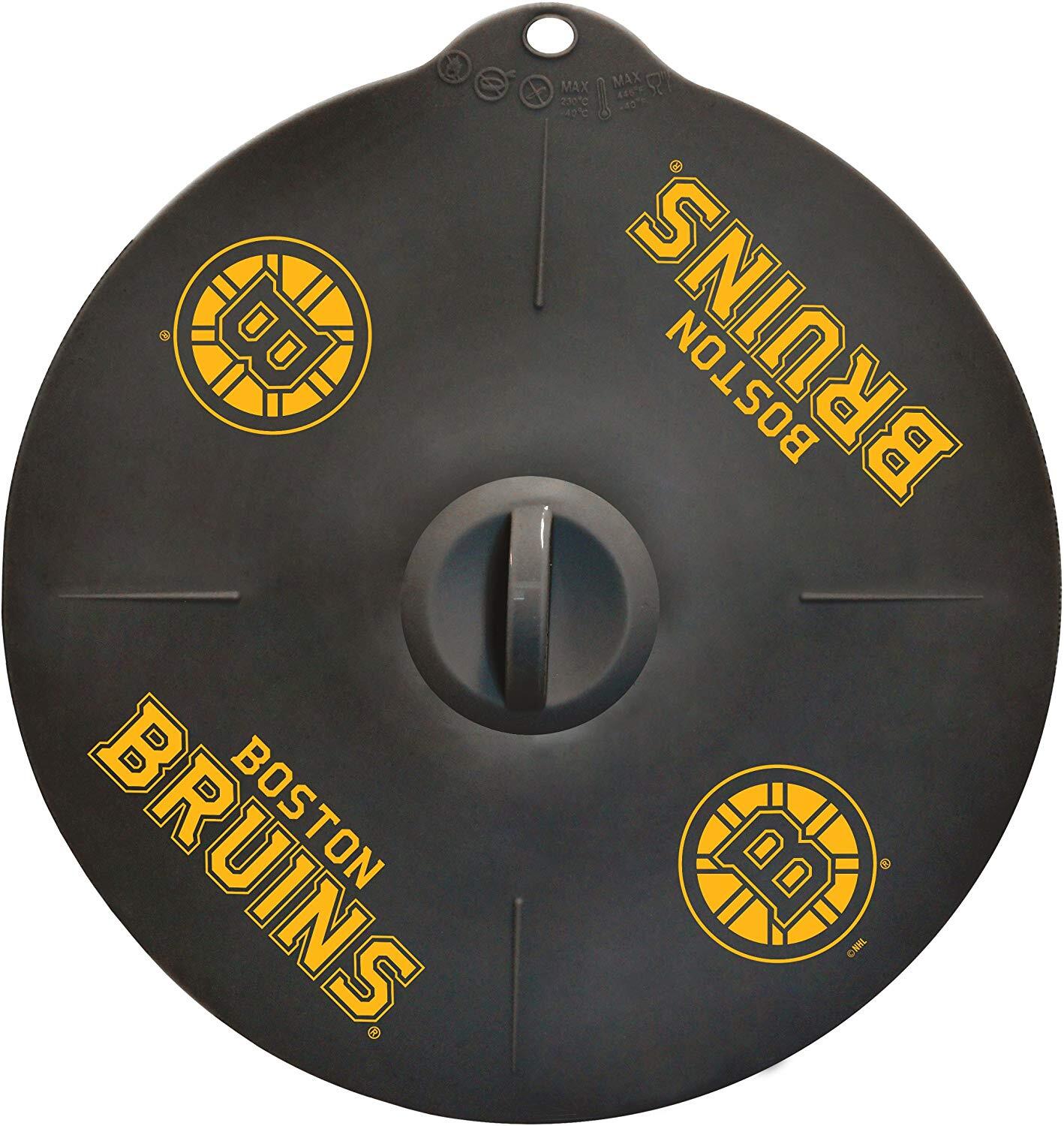 BB NHL Boston Bruins 9" Silicone Lids Fit Pots & Bowls, Hot or Cold 2 ...