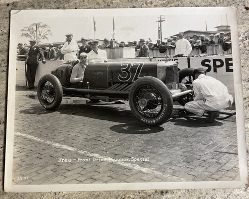 Pete Kreis #32 1928 INDIANAPOLIS 500 Speedway Race Car / Driver (Died ...