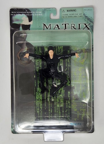 NEW THE MATRIX TRINITY ACTION FIGURE FILM 2000 WARNER BROS. WB TOY N2 ...