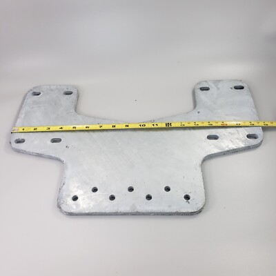 Solid 3/8" Heavy Duty Steel Transom Outboard Boat Motor Mounting Plate ...