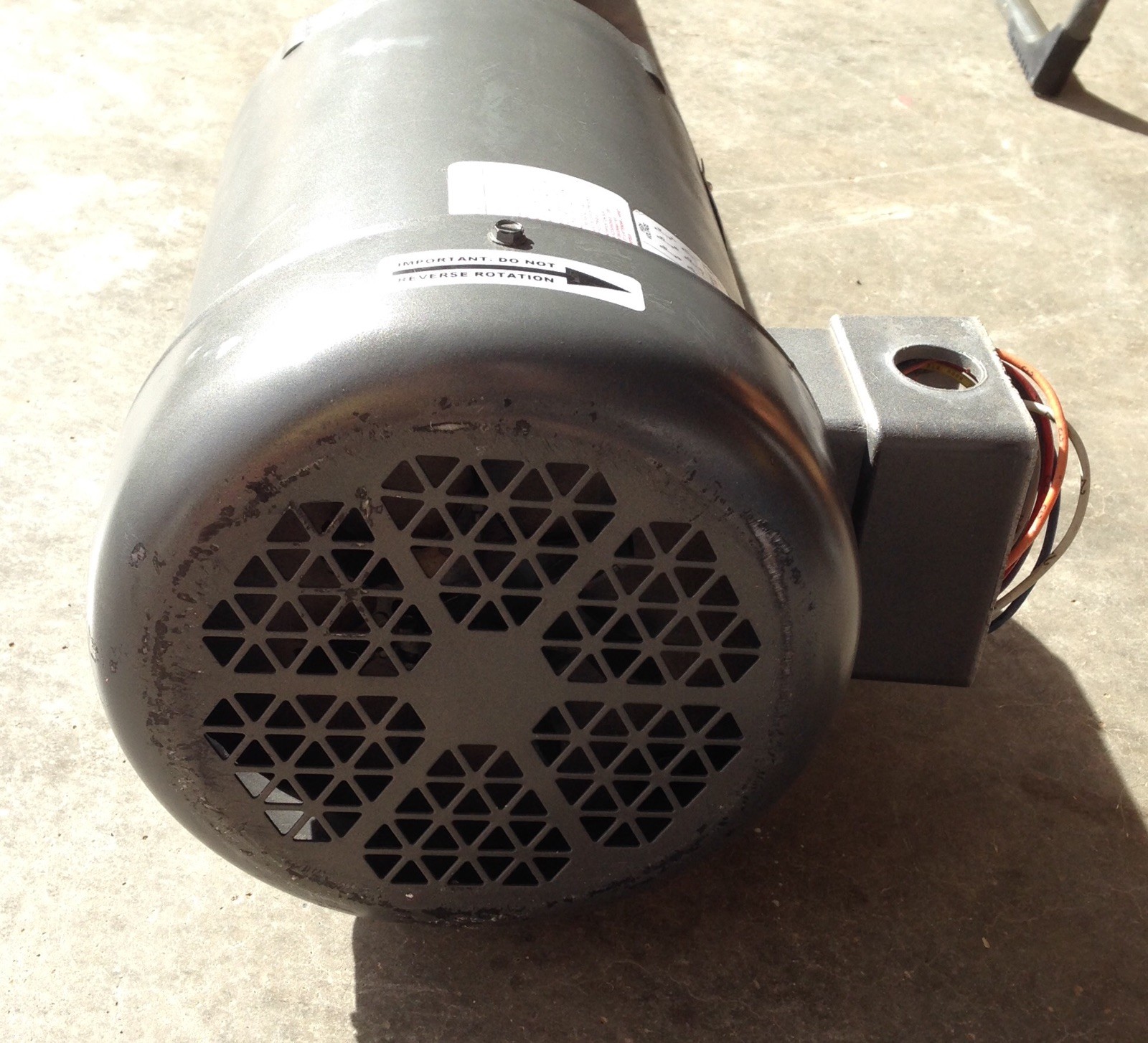 WEBTROL EZ BOOSTER PUMP H10B34-1S16-3T BALDOR 5 HP MOTOR 3470 RPM ...