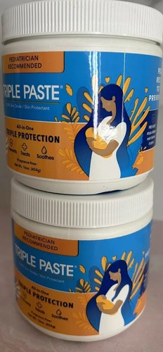 Triple Paste Medicated Diaper Rash Cream 16 oz (2 Pack) Exp. 2/26 | eBay