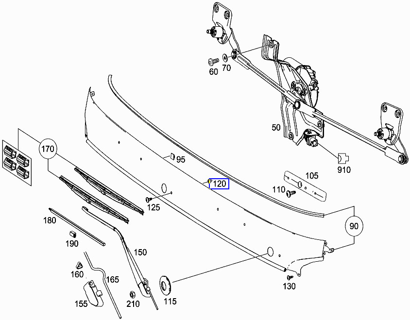 Mercedes Body Chassis Nut Insert Plug Screw Fixing Rivet A1236900018 ...