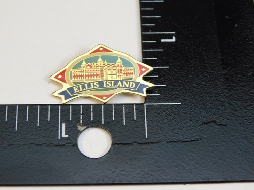 ELLIS ISLAND TRAVEL PIN | eBay