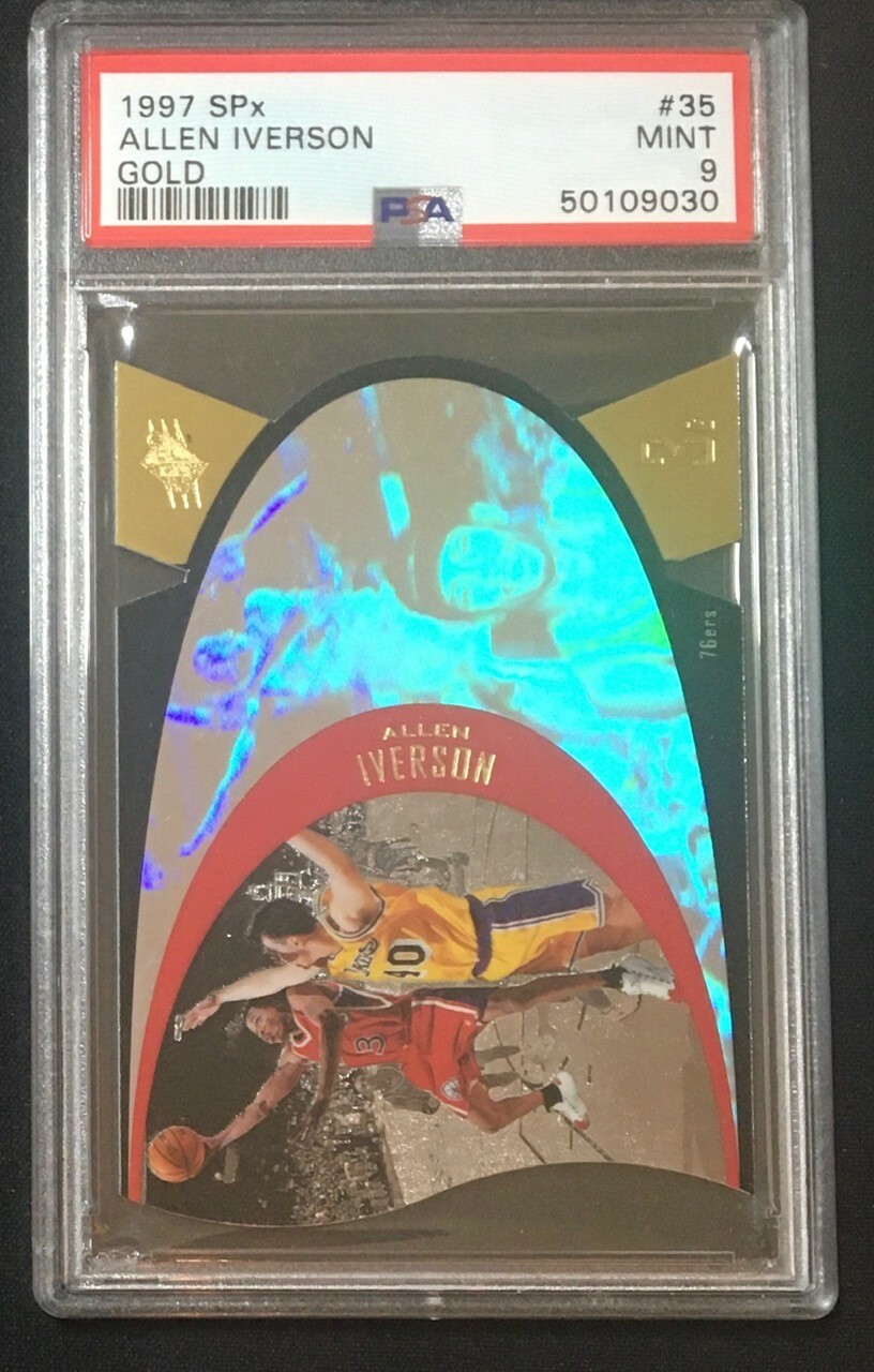 1997 SPx - Allen Iverson #SPX35 Gold for sale online | eBay