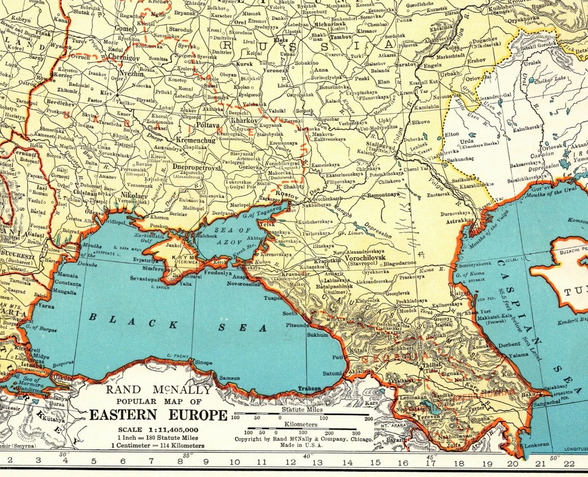 Soviet Union World Map