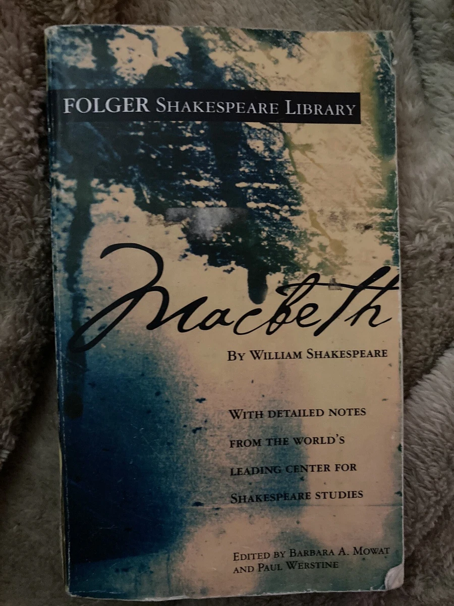 Macbeth Book Folger
