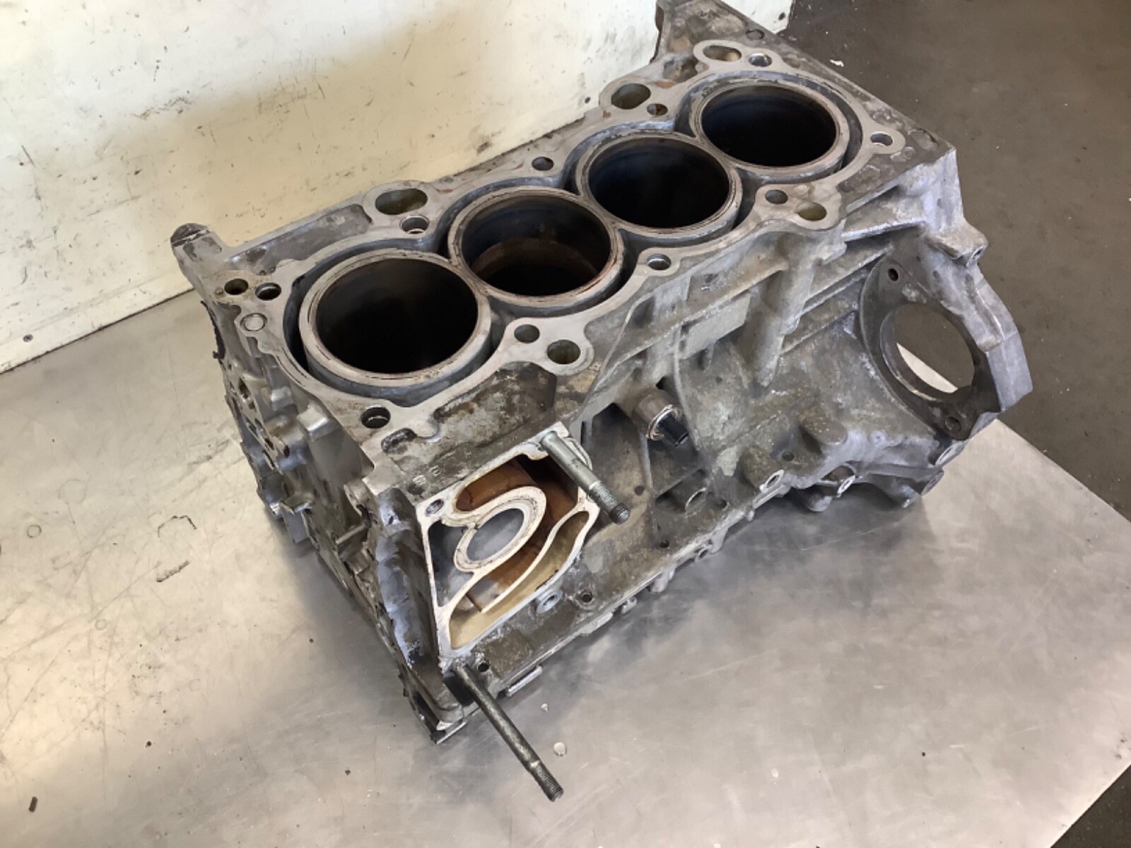 02-05 Civic Si 2.0L bare Short Block Engine Crankshaft Motor Case K20A ...